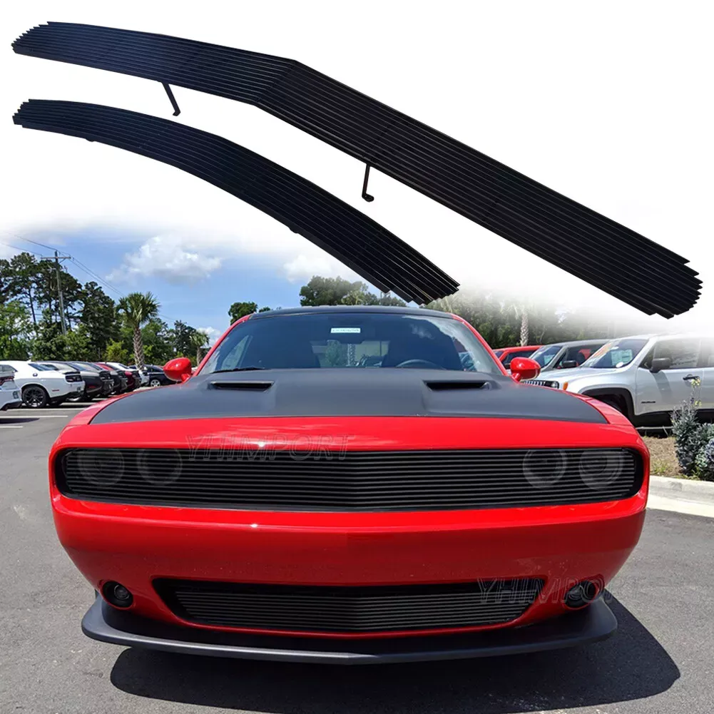 2015-2022 Dodge Challenger Phantom W/O Adaptive Ctrl черная решетка с ...